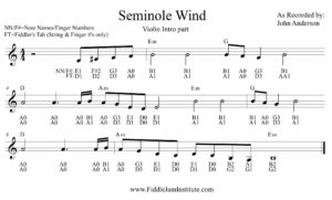 Seminole Wind | Fiddle Jam Institute